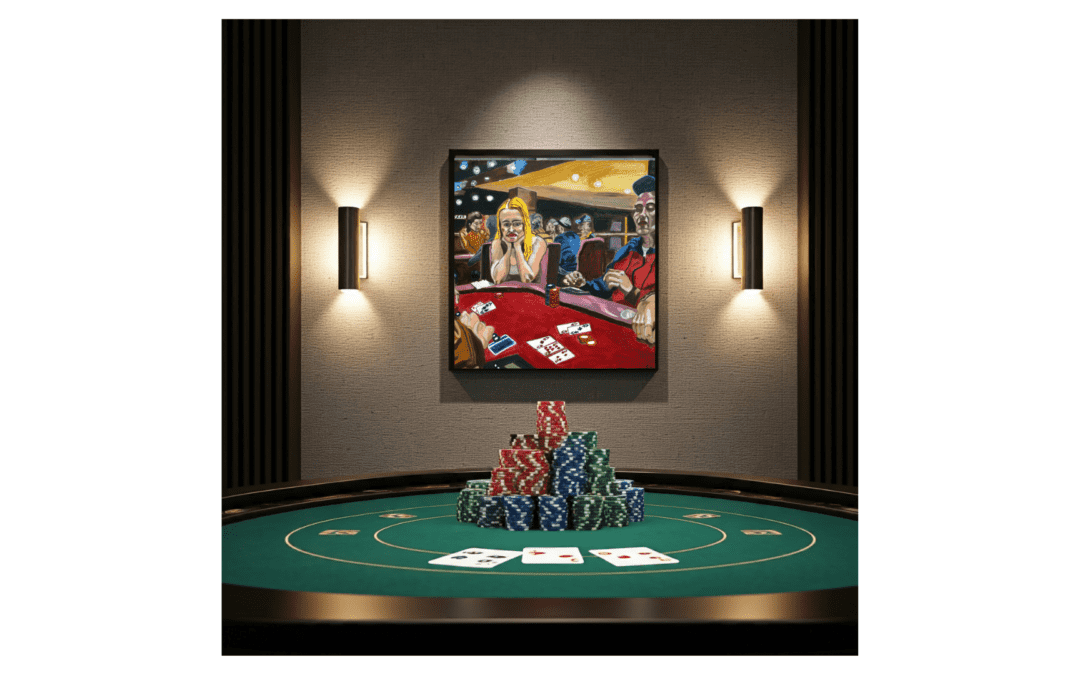 Red Poker Cards | Poker Face Art